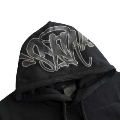 Polerón SYNA WORLD "Negro" ALGODÓN + BOLSA y STICKERS Exclusivos ...