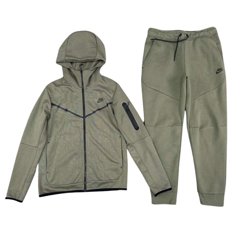 Conjunto NIKE TECH FLEECE "Verde" Algodón Real • DripChileno.CL