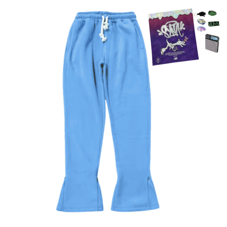 PANTALON SYNA WORLD "Celeste"+ BOLSA y STICKERS • DripChileno.CL