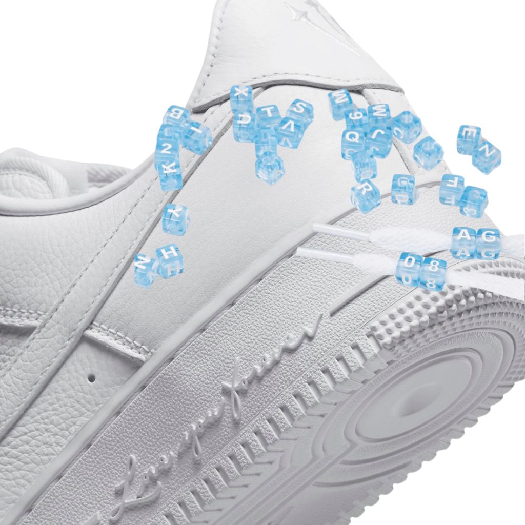 Nike Air Force 1 "NOCTA" Letras Azules • DripChileno.CL